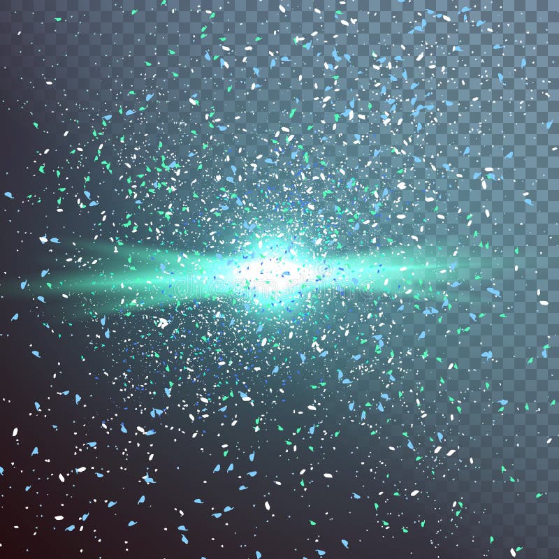 Outer Space Exlosion Vector Effect Stock Vector - Illustration of cloud ...