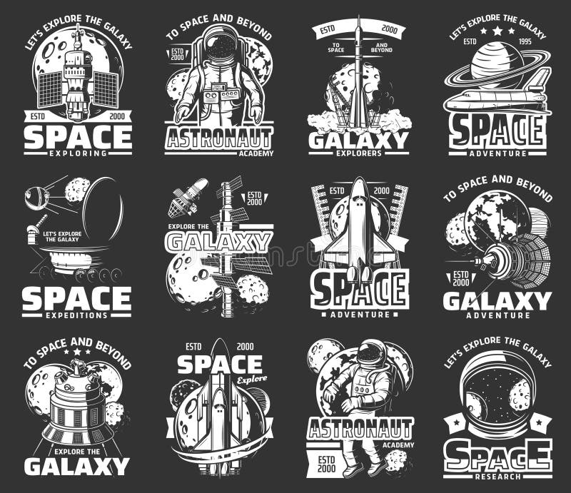 Galaxy Adventure, Outer Space Exploration Stock Vector - Illustration ...