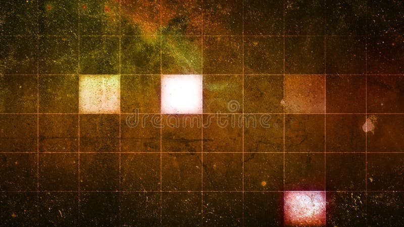 Outer Space Glowing Square Grid Wall Stock Footage - Video of medicine ...