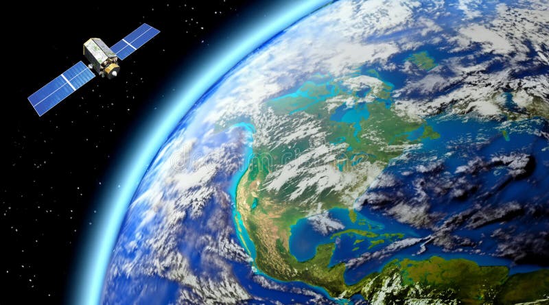 Starlink Space Signal Vector Illustration. Starlink is a Satellite ...