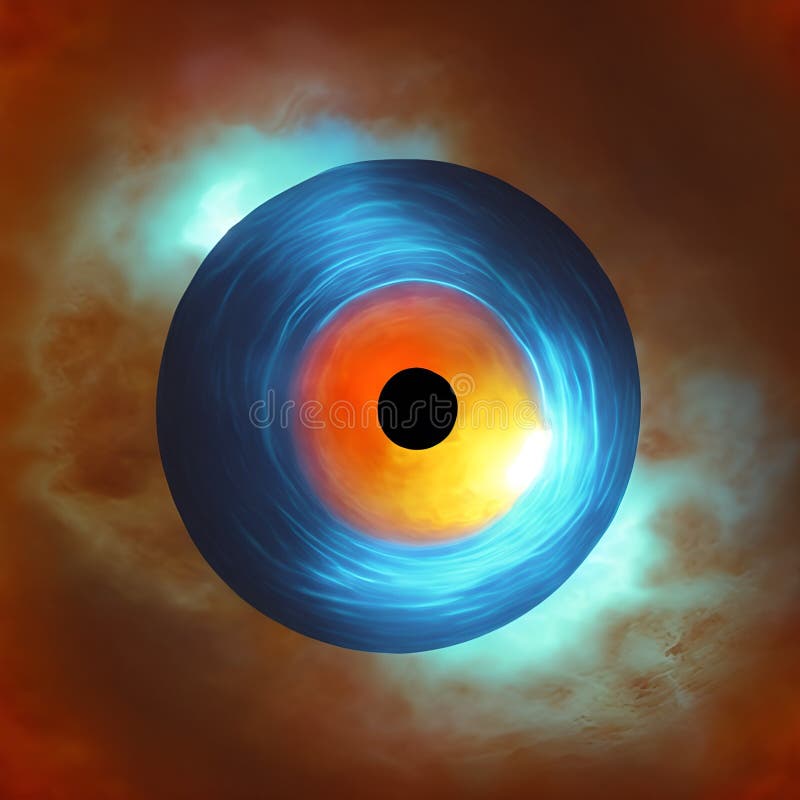 Indefinite Sphere Illustration Created with Generative AI Stock ...