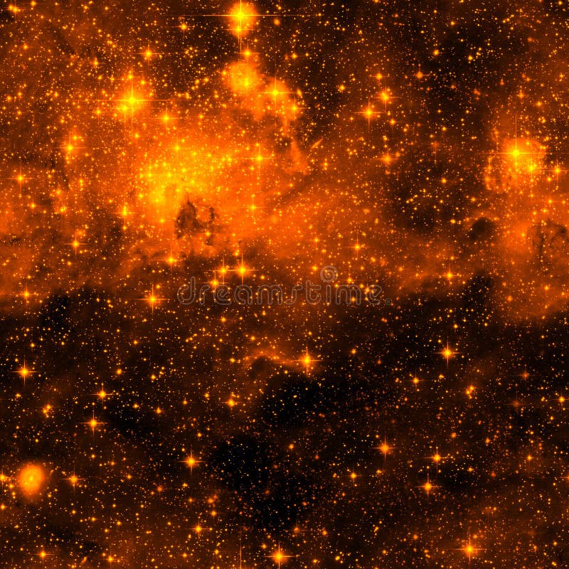 Outer Space Seamless Pattern. Red Abstract Stock Photo - Image of ...