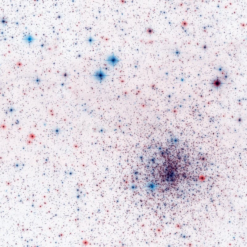 Outer Space Seamless Pattern. Violet Abstract Stock Illustration ...