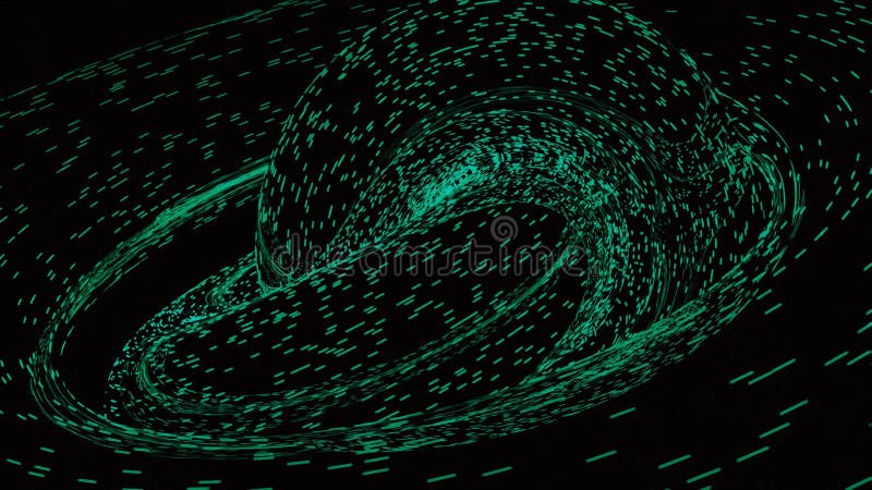 Outer Space Spinning and Twisting Object of Colorful Tiny Particles ...