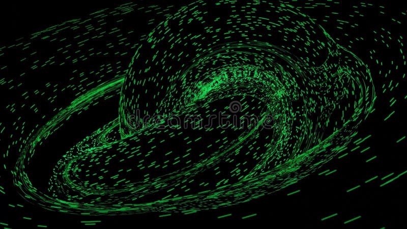 Outer Space Spinning and Twisting Object of Colorful Tiny Particles ...