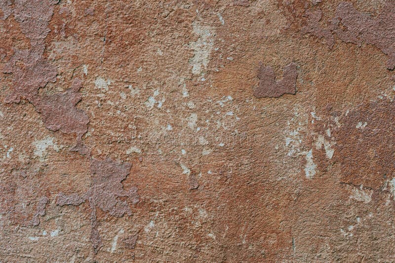 The Outer Surface of the Wall of an Old Building. Abstract Background ...