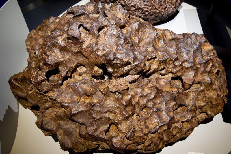 Iron Meteorite stock image. Image of science, iron, nature - 228236413