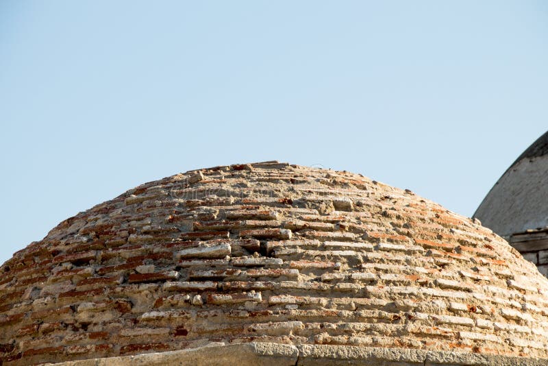 Outer View Of Dome In Ottoman Architecture In Turkey Stock Photo ...