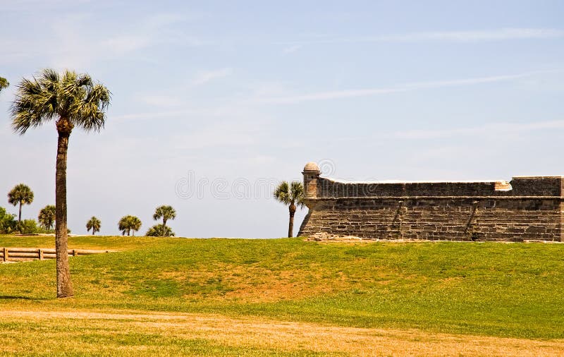 Outer Wall Of Historic Fort Picture. Image: 2290254