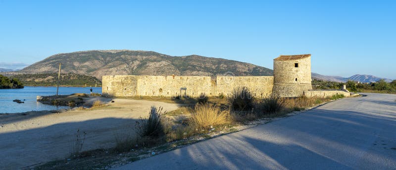 Outer Walls of Venetian Triangular Castle,kalaja Trembling Venetian ...