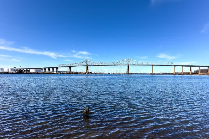 Outerbridge Crossing stock photo. Image of jersey, bridge - 91638756