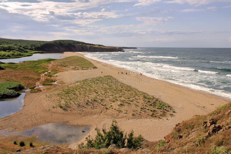 Ash River Outfall Near Clarens, South Africa Stock Image - Image of ...