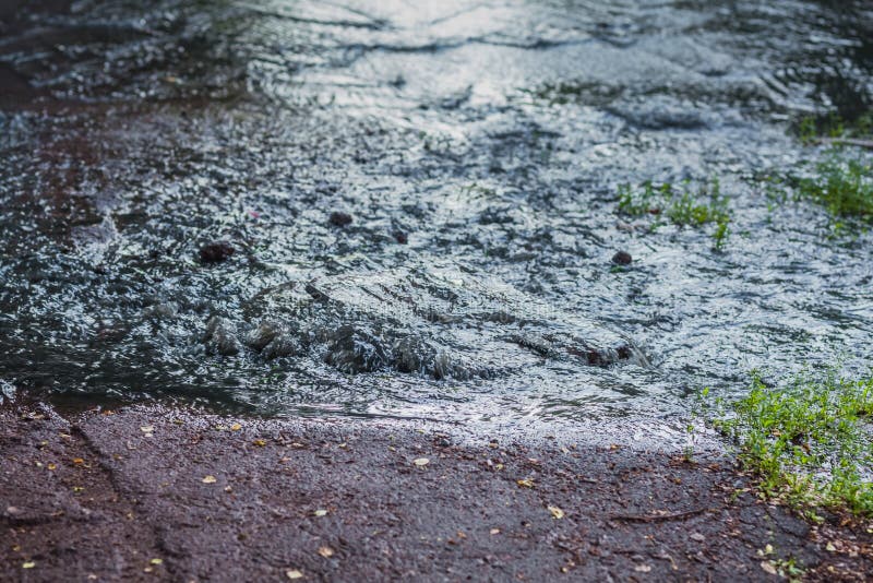 Outflow of Water from a Well. Breakthrough of the Water Supply System ...