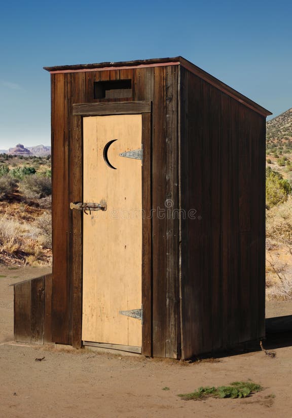 Outhouse stock image. Image of smelly, accommodations - 4619647