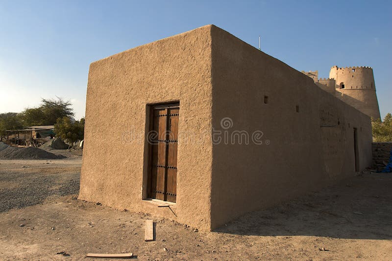 Outhouse Of Ancient Arabic Castle Stock Image - Image of annex ...