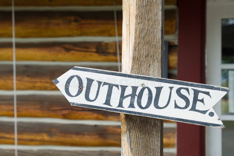 Outhouse sign stock photo. Image of typical, tourist - 28882980