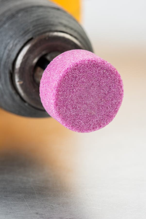 Outil De Perceuse De Pierre Abrasive Image stock - Image du orientation ...