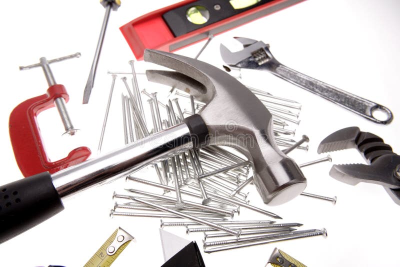 Outils image stock. Image of fond, réparation, indoors - 3699395
