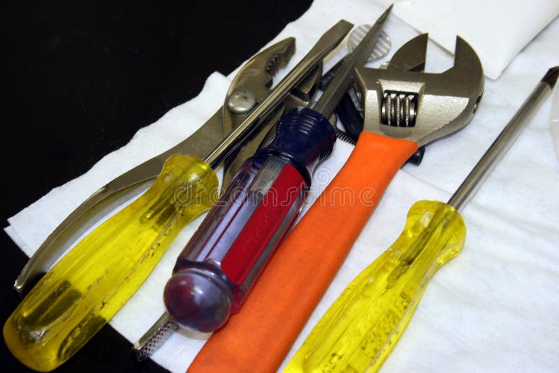 Outils scientifiques image stock. Image du laboratoire - 10817357