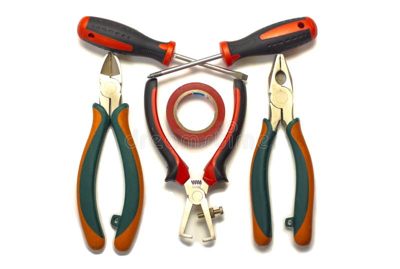 Outils d'électricien image stock. Image du réparation - 34158581