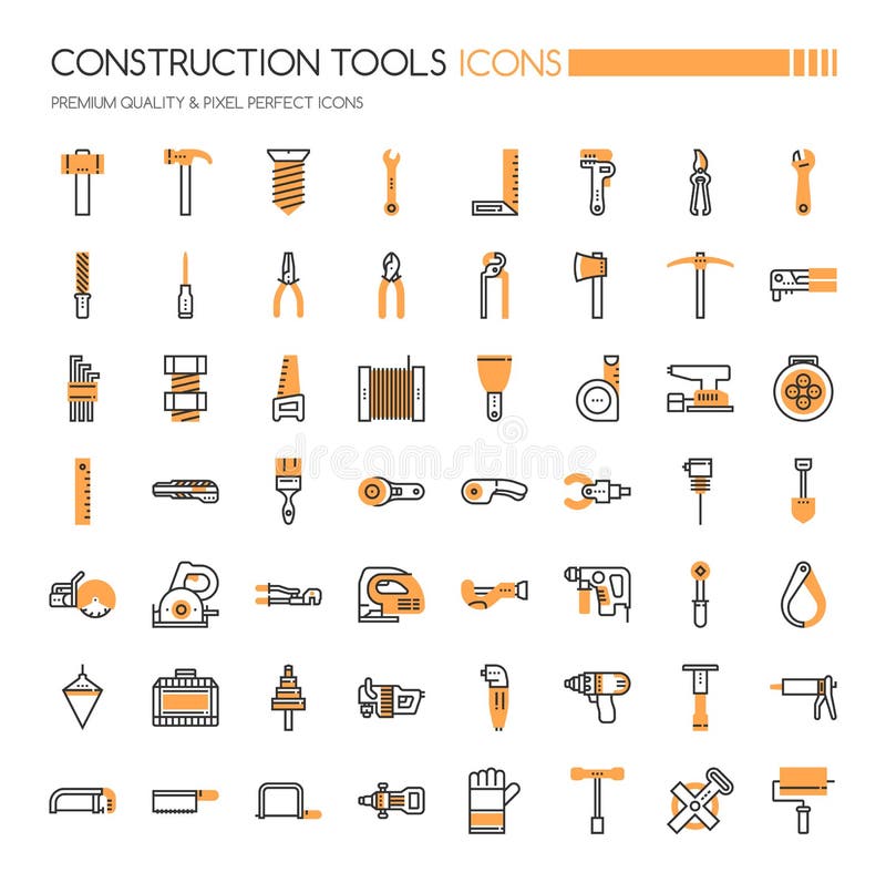 Outils de construction illustration de vecteur. Illustration du concept ...
