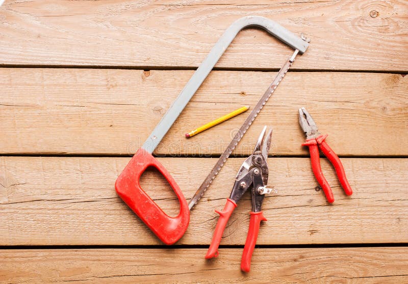 Outils du menuisier. photo stock. Image du menuisier - 23163414