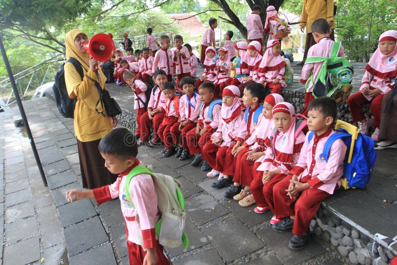 Outing class editorial photo. Image of indonesia, java - 64109281