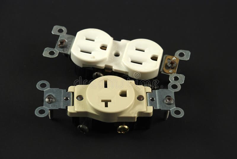 Outlets stock photo. Image of power, house, amps, volts - 5371962