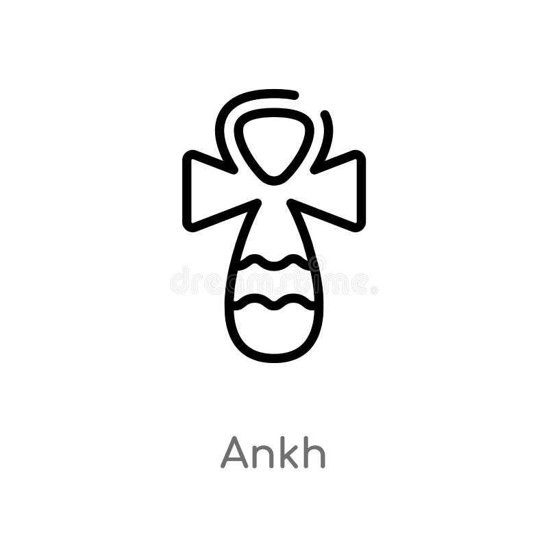 Ankh Outline Stock Illustrations – 738 Ankh Outline Stock Illustrations ...