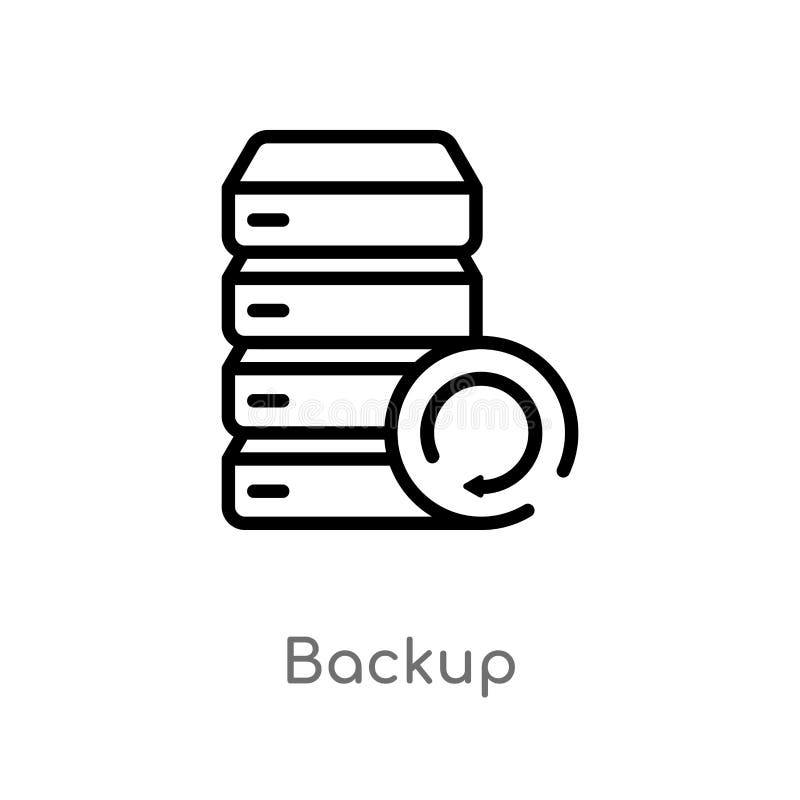 Simple Illustration Icon Backup Cloud Symbol Stock Illustrations ... Simple Illustration Icon Backup Cloud Symbol Stock Illustrations ...