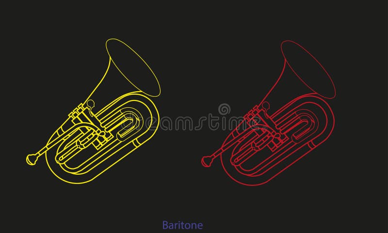 Baritone Instrument Stock Illustrations – 124 Baritone Instrument Stock ...