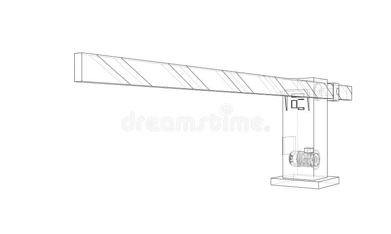 Closed Arm Barrier Stop Sign Barrier Stock Illustrations – 134 Closed ...