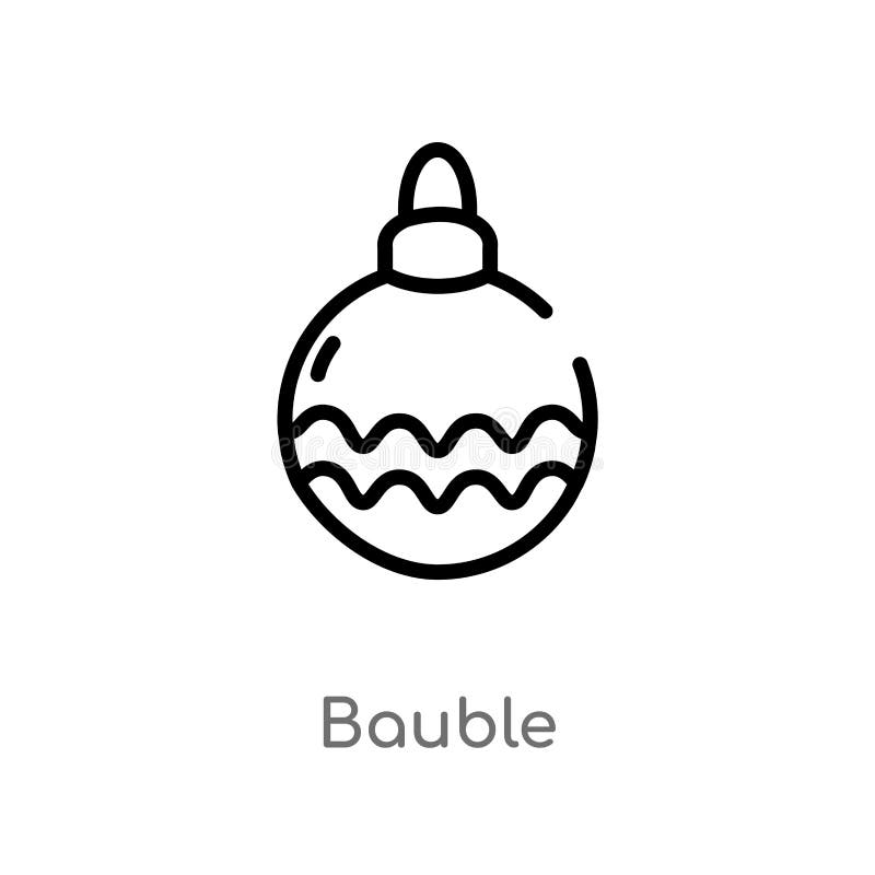Christmas Bauble Ornament Vector Stock Vector - Illustration of ...