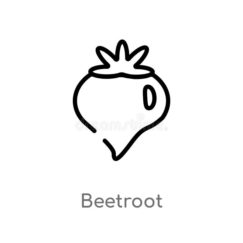 Outline Beetroot Stock Illustrations – 1,661 Outline Beetroot Stock Illustrations, Vectors ...