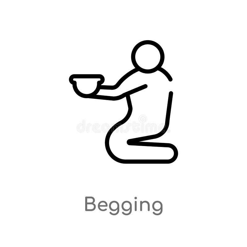 Begging Child White Background Stock Illustrations – 79 Begging Child ...
