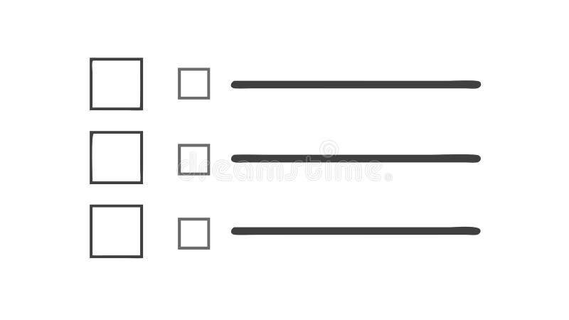 Outline Checklist Document Form Multiple Choice ToDo List, Task Completion Survey Questions ...