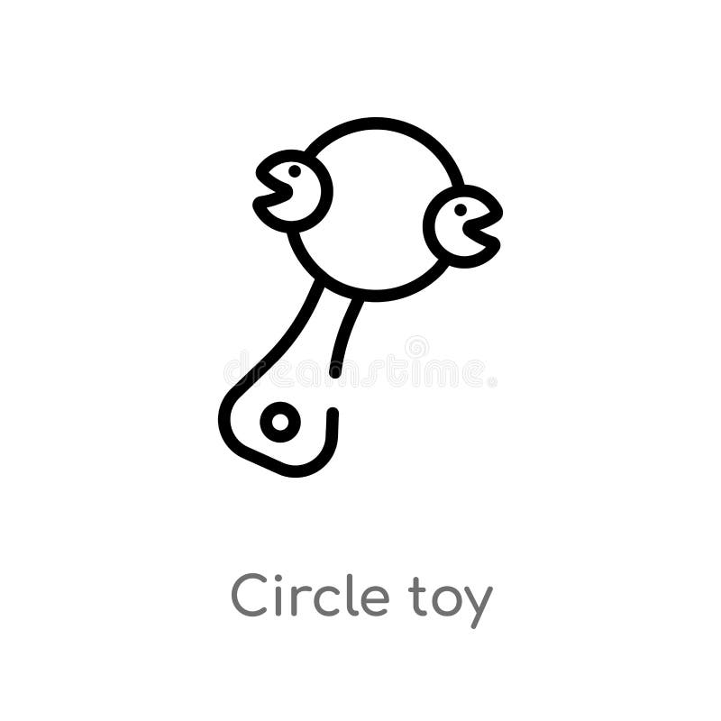 Outline Circle with Vertical Line Vector Icon. Isolated Black Simple ... Outline Circle with Vertical Line Vector Icon. Isolated Black Simple ...