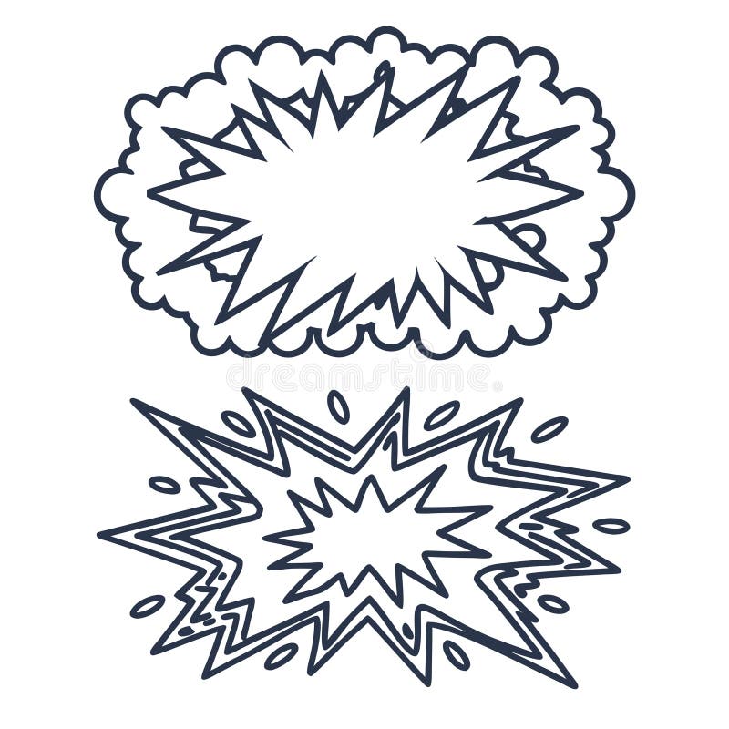 Burst Dialogue Frame Stock Illustrations – 904 Burst Dialogue Frame ...