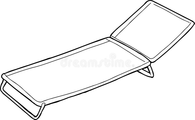 Cot Coloring Page Sketch Coloring Page