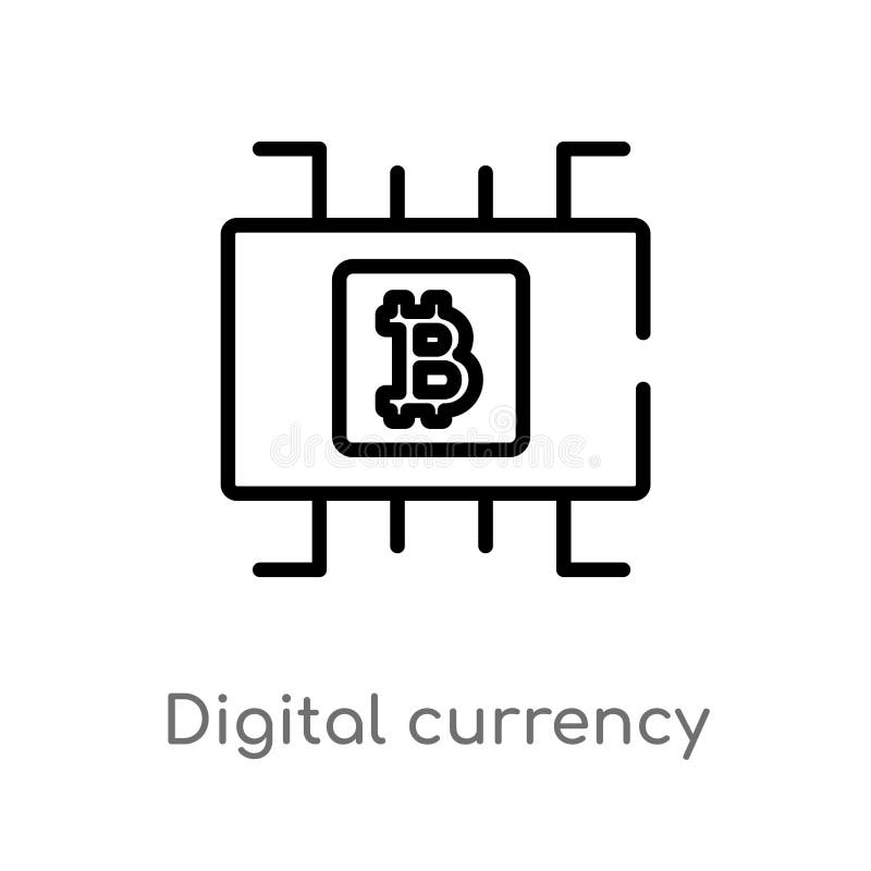 Outline Digital Transformation Vector Icon. Isolated Black Simple Line ... Outline Digital Transformation Vector Icon. Isolated Black Simple Line ...