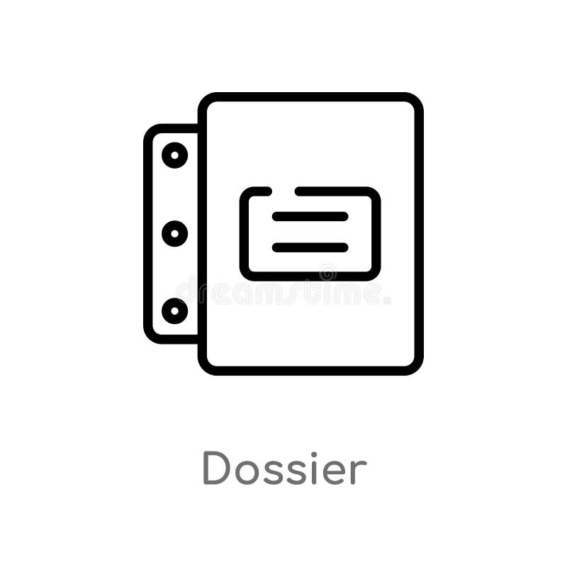 Outline Dossier Stock Illustrations – 489 Outline Dossier Stock ...