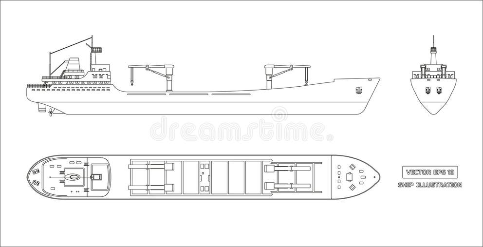 Barge Top View Stock Illustrations – 77 Barge Top View Stock ...