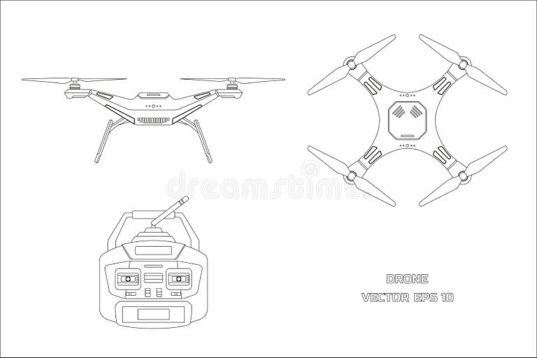 Drone Top View Stock Illustrations – 30,880 Drone Top View Stock ...