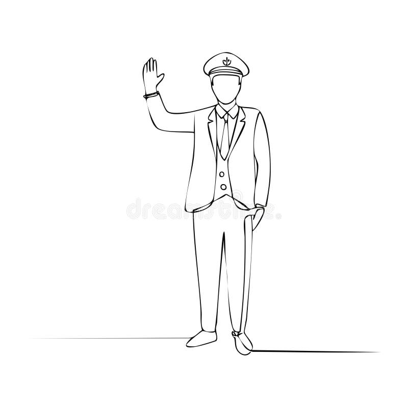 Waving Hand Drawing Stock Illustrations – 21,089 Waving Hand Drawing ...