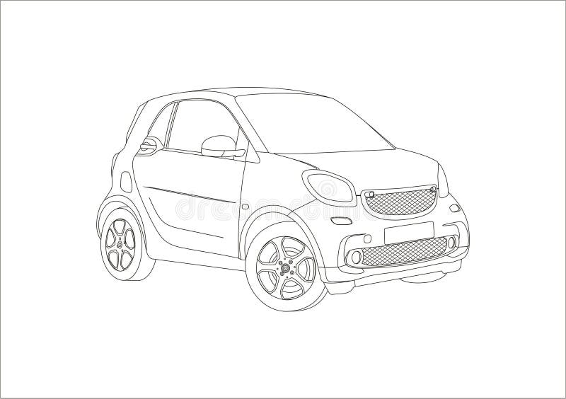 Smart Fortwo Stock Illustrations – 39 Smart Fortwo Stock Illustrations ...
