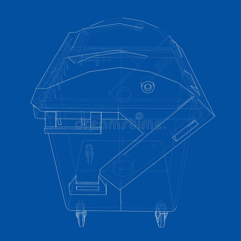 3d Recycling Bin Line Drawing Stock Illustrations – 135 3d Recycling ...