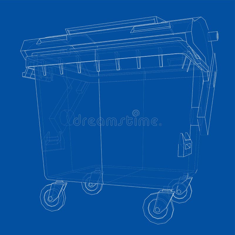 Dustbin Outline Stock Illustrations – 3,392 Dustbin Outline Stock ...