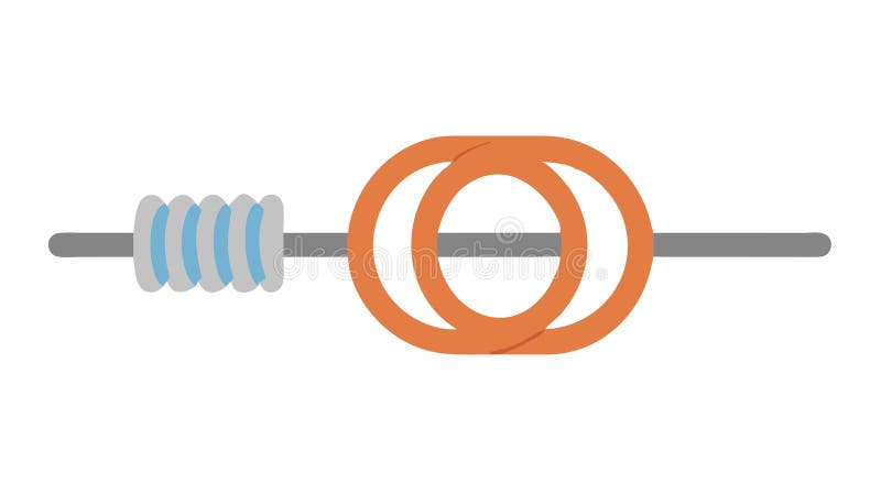 Outline of Electric Cable and Plug, Representing Connection , Vector ...