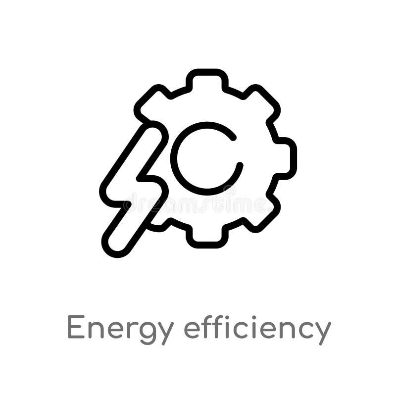 Efficiency Line Icon Set. Included The Icons As Velocity, Organizing ...