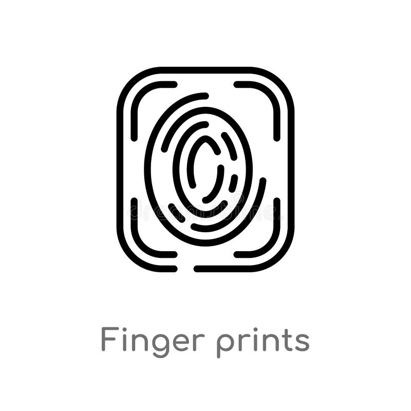 Middle Finger Outline For Cricut